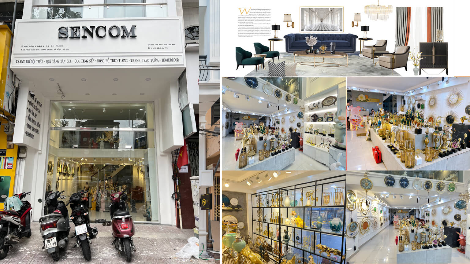 Sencom - Showroom Decor Trang Trí Nội Thất, Quà Tặng Uy Tín